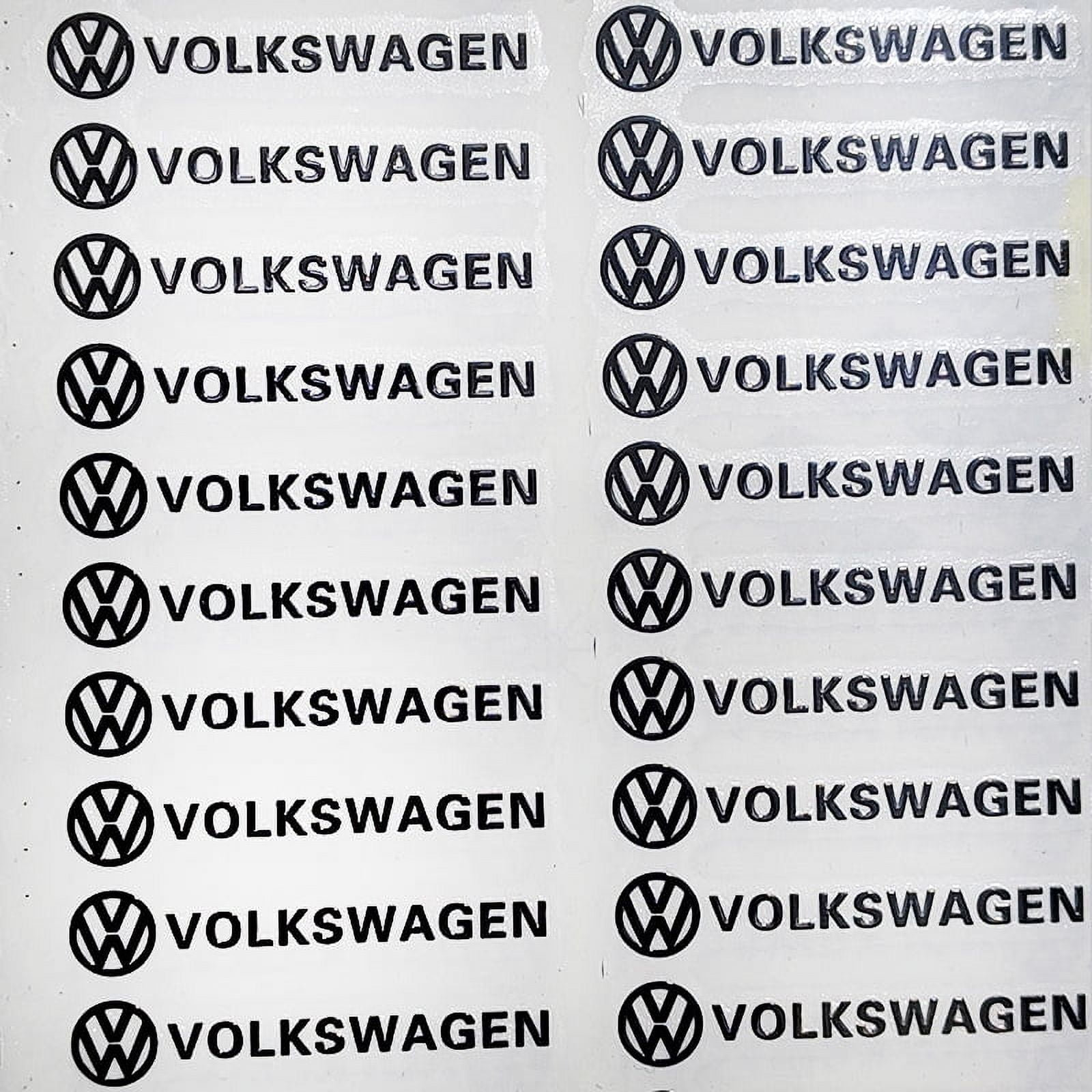 Car Interior Decals Emblem Sticker Accessories For Volkswagen VW Rline ...