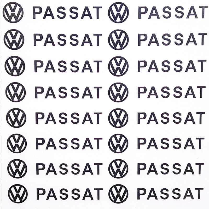 Car Interior Decals Emblem Sticker Accessories For Volkswagen VW Rline ...