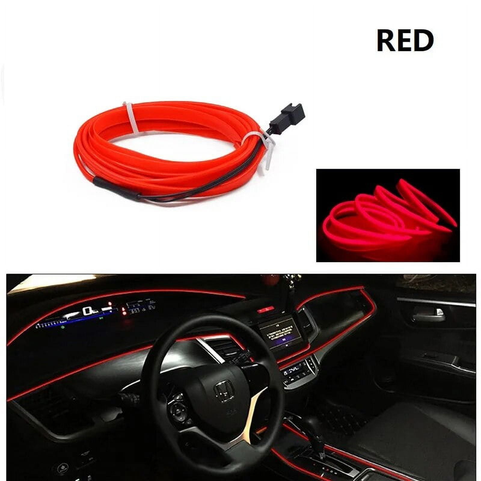 Car Interior Decorative Lamps Strips Atmosphere Lamp Cold Light ...