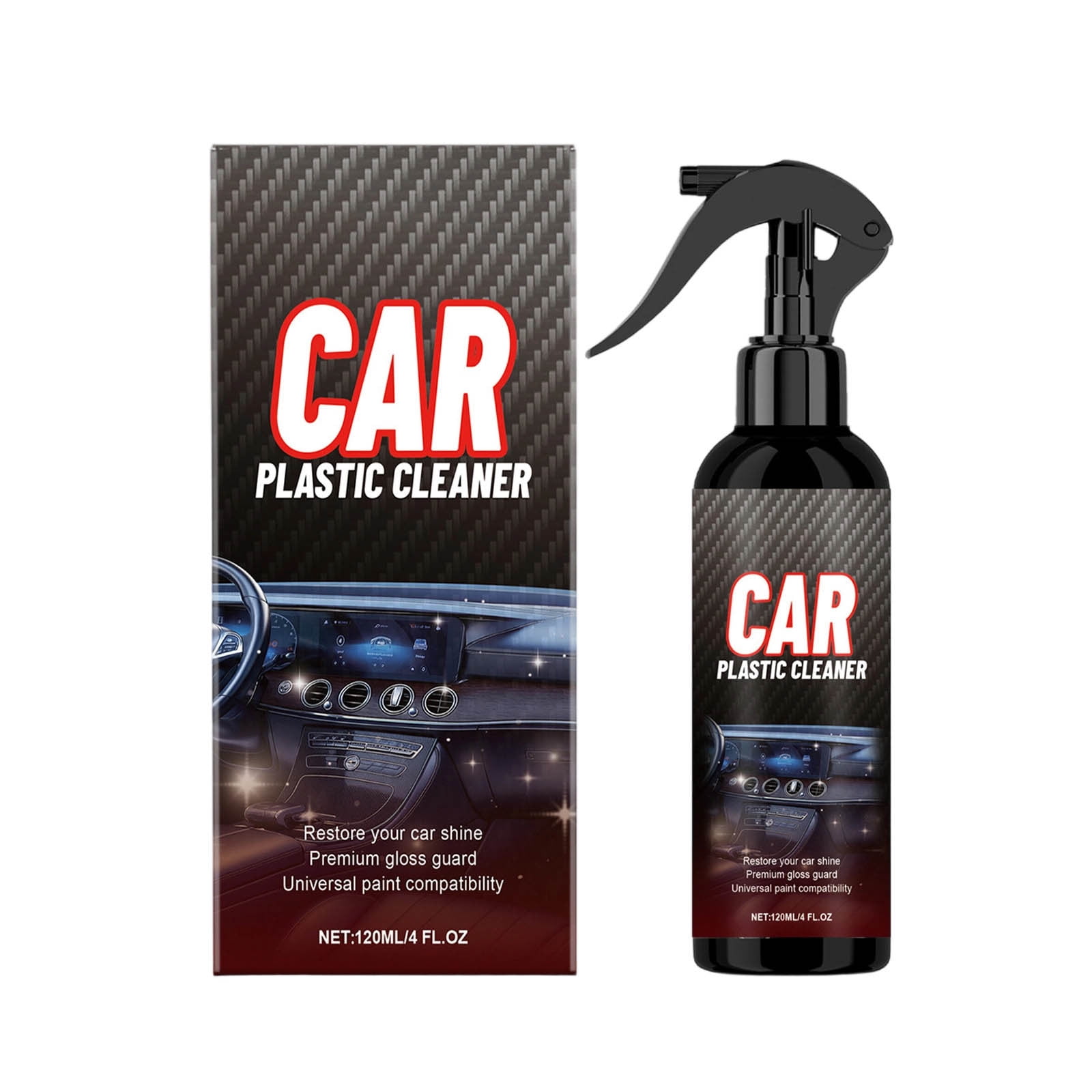 Car Interior Detailer Spray, Removes Stains and Dust, 120ml, Car Fabric ...