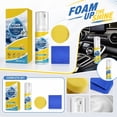 Car Interior Foam Cleaner – Upholstery & Carpet Cleaner Spray for Seats ...