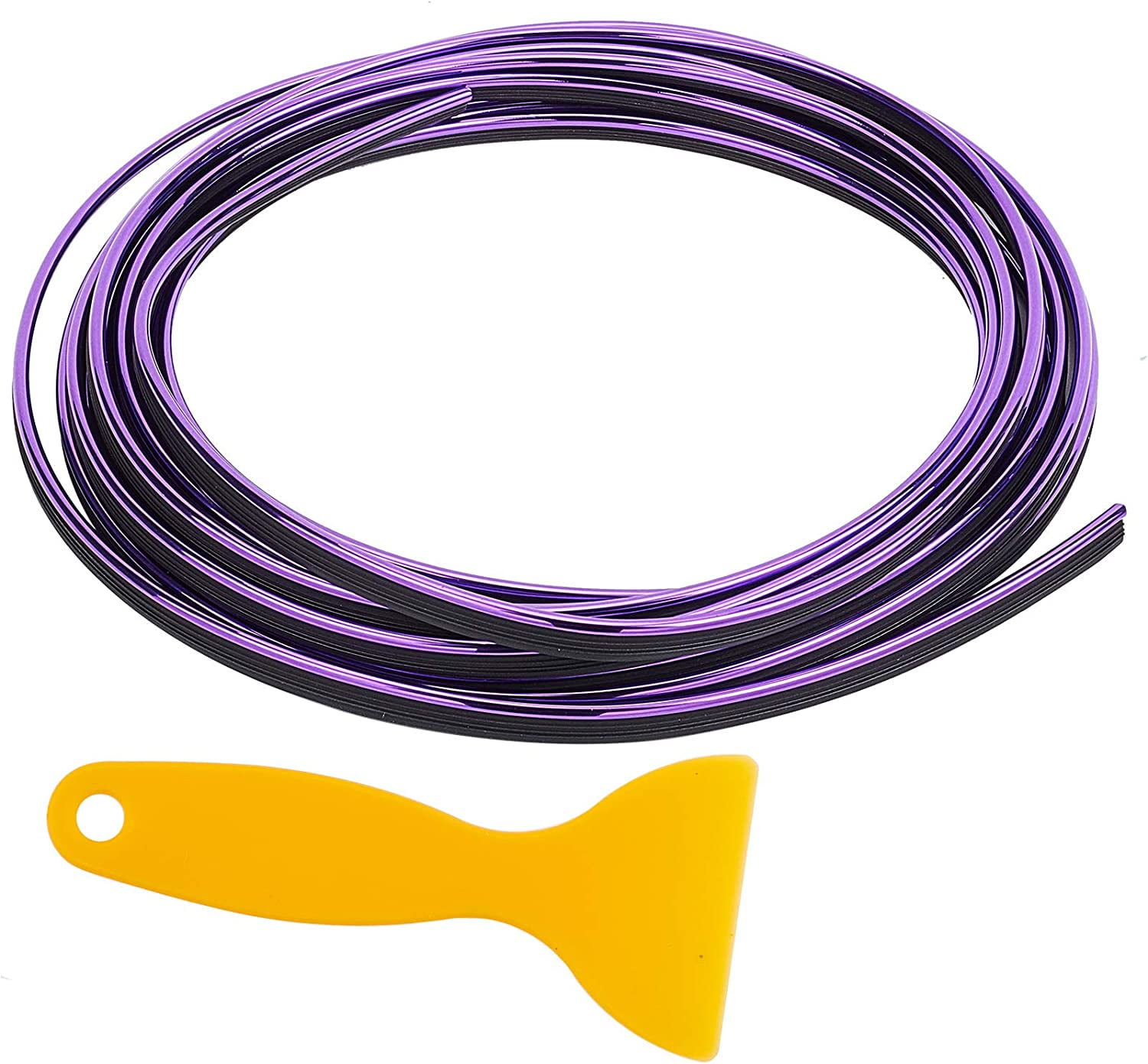 Car Interior Moulding Trim Purple 16.4ft 3D DIY Automobile Motor ...