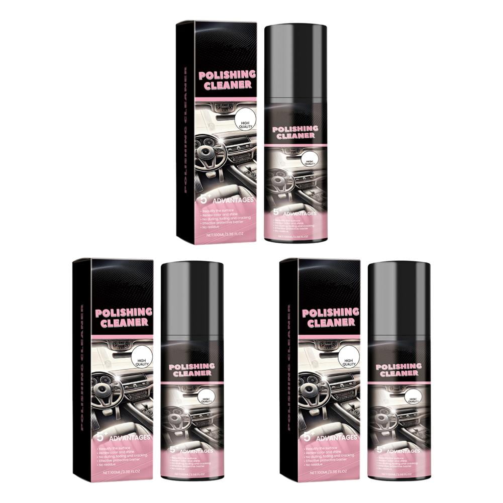 Car Interior Plastic Restorer & Cleaner - Back to Black Gloss Finish ...
