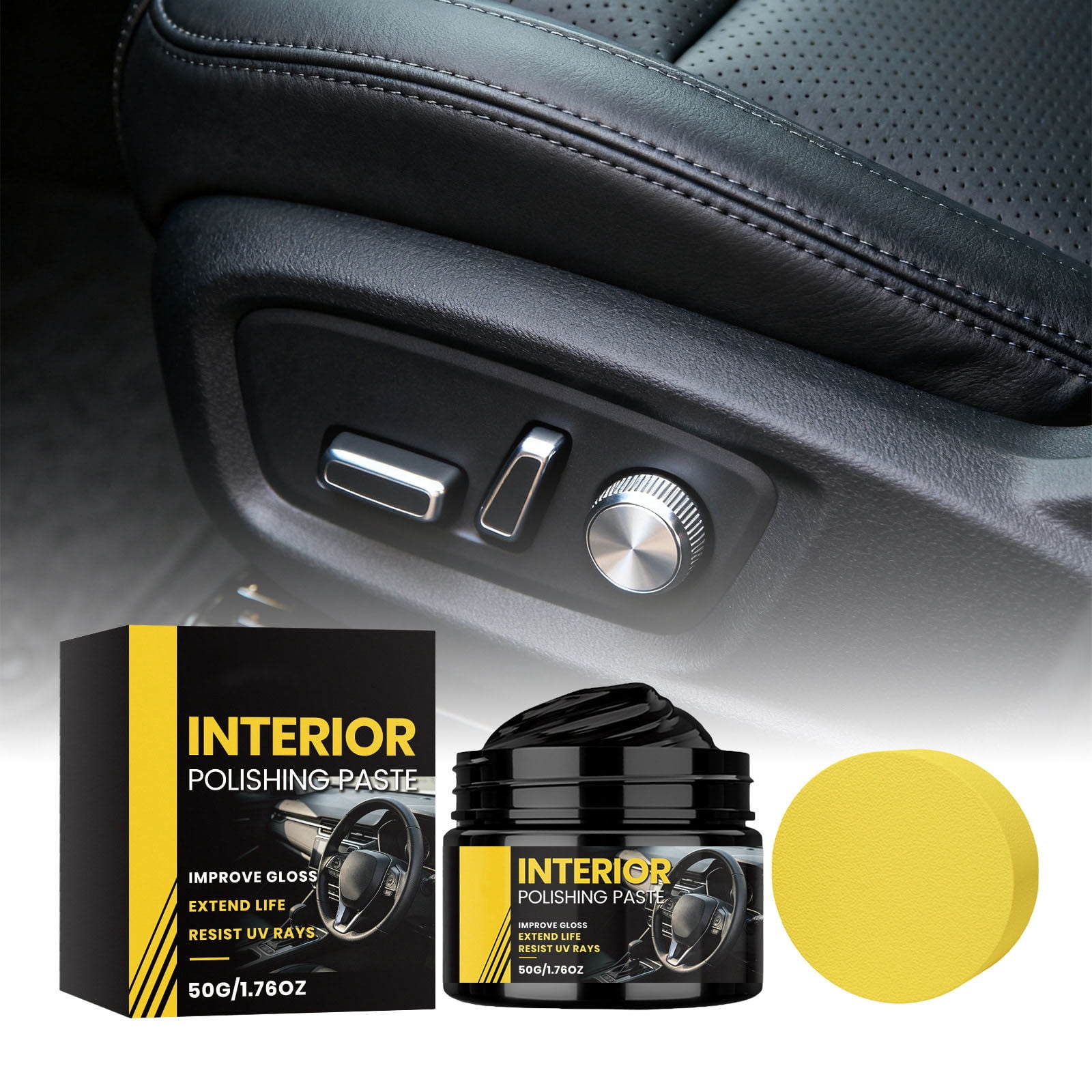 Car Interior Plastic Restorer Cream Cleaner and Protectant for ...
