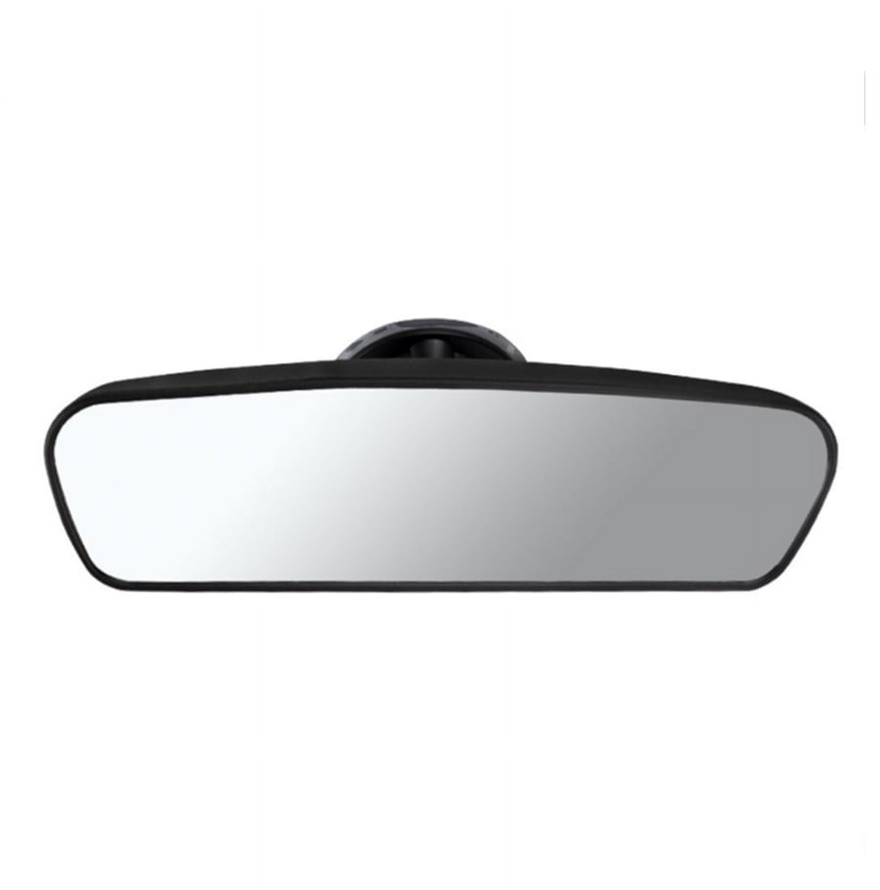 Car Interior Rear View Mirror Suction Fix Windshield Wide Flat Rearview ...