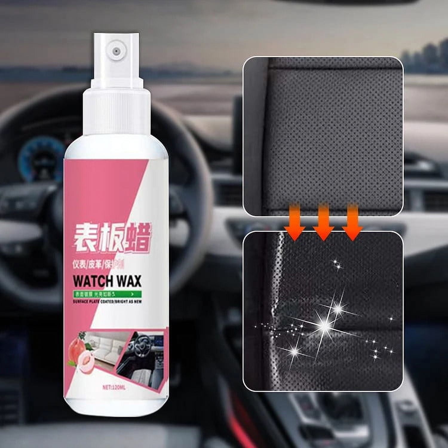 Car Interior Refurbishment Spray | Plastic Leather Dashboard Care ...