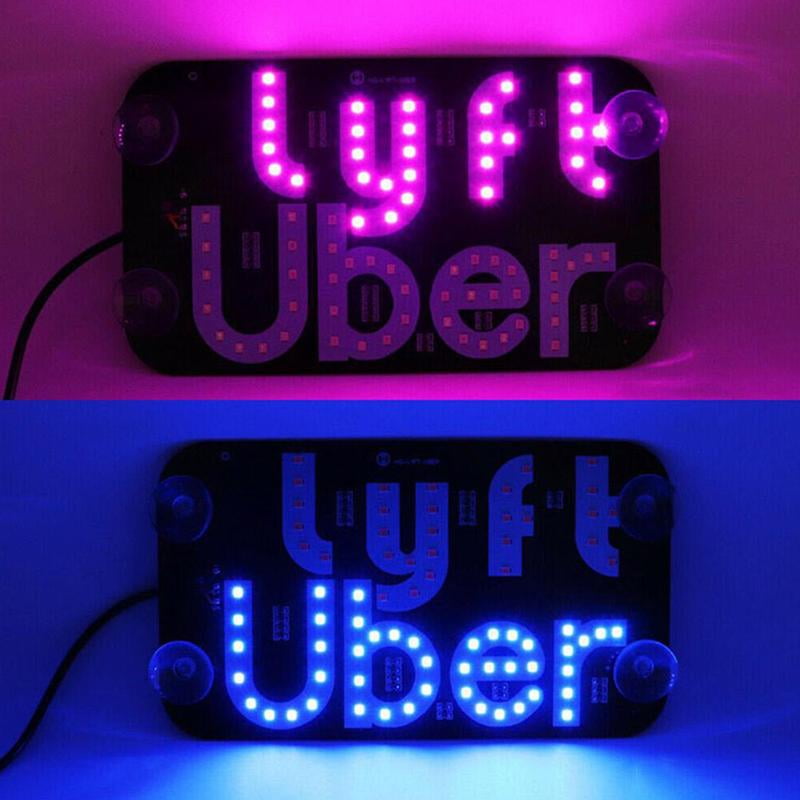 Car Interior Stickers Light Signs for Car, Glow Green Led Sign for Car ...