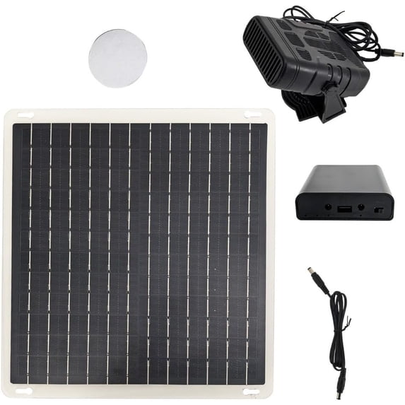 Car Interior Warming Fan, Portable Car Heater for Winter, Solar Heater ...