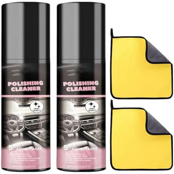 Car Interior polishing Spray, Protectant & Cleaner in One, Provides a ...