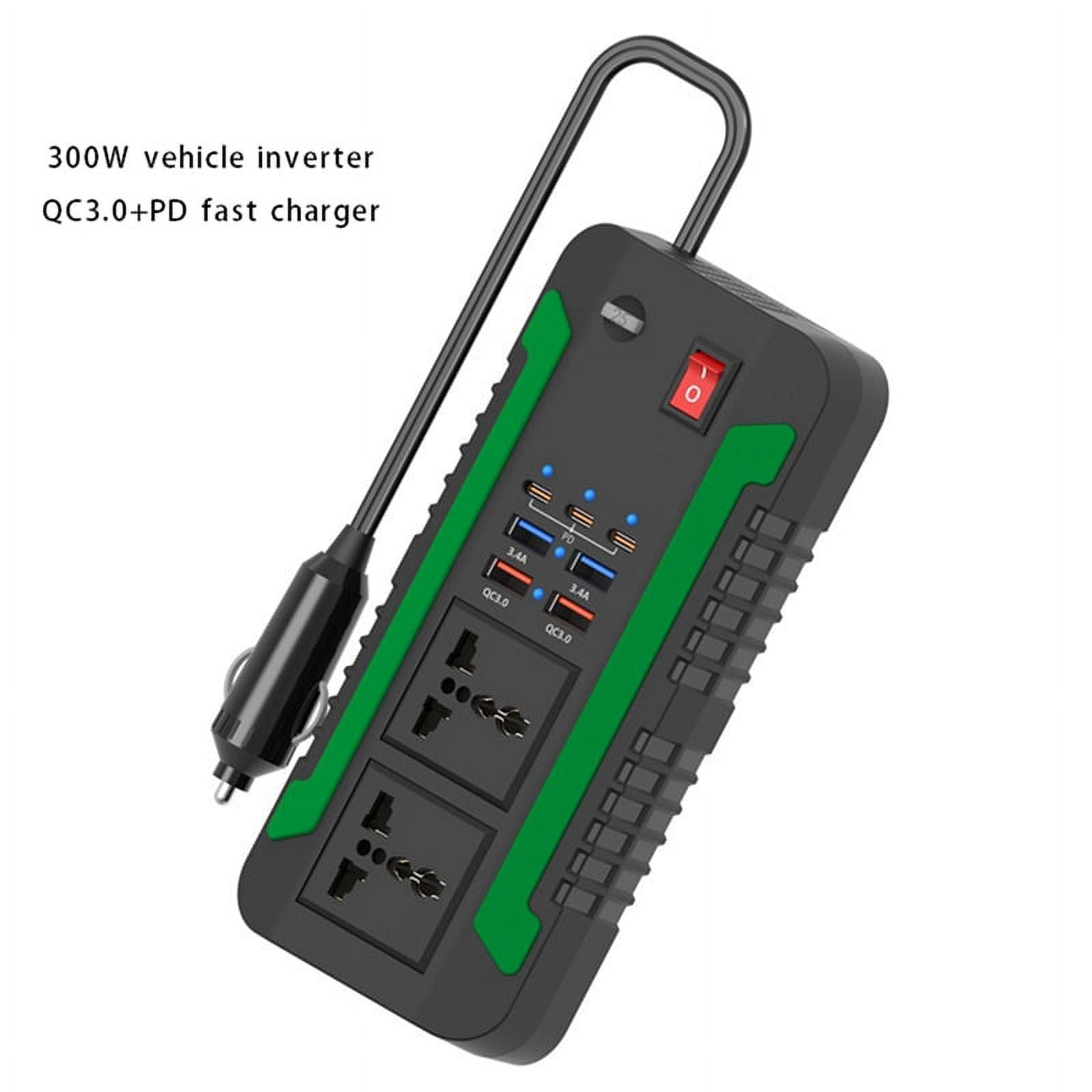 Car Inverter 300W 12V24V 110V220V Car Converter Power Inverter Adapter ...