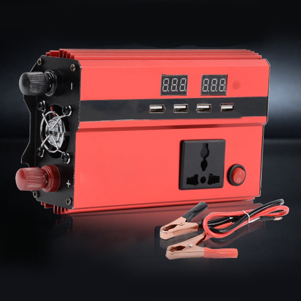 Car Inverter Power Inverter 12V/24V To 220V Car Adapter Inverter ...
