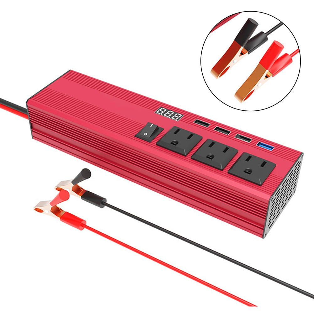 Car Inverter Power Inverter 12V To 110V Car Outlet Adapter 12V Inverter ...