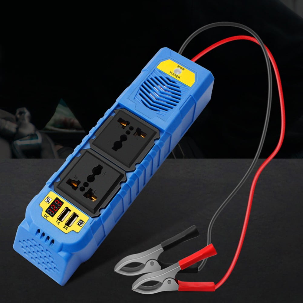 Car Inverter Power Inverter 12V To 220V Car Outlet Adapter 12V Inverter ...