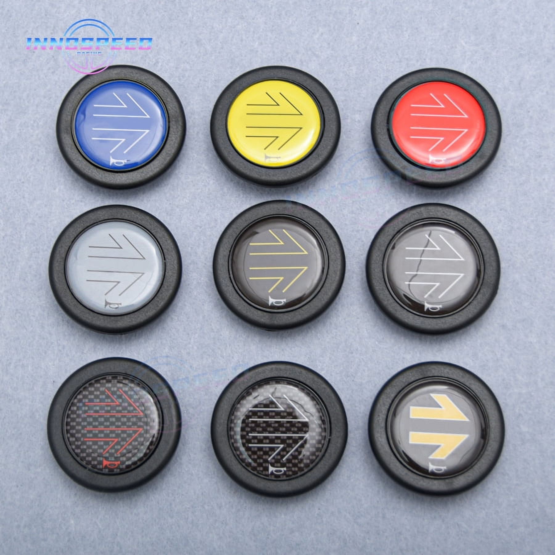 Car JDM Racing Modified Steering Wheel Horn Button Center Cap - Walmart.com