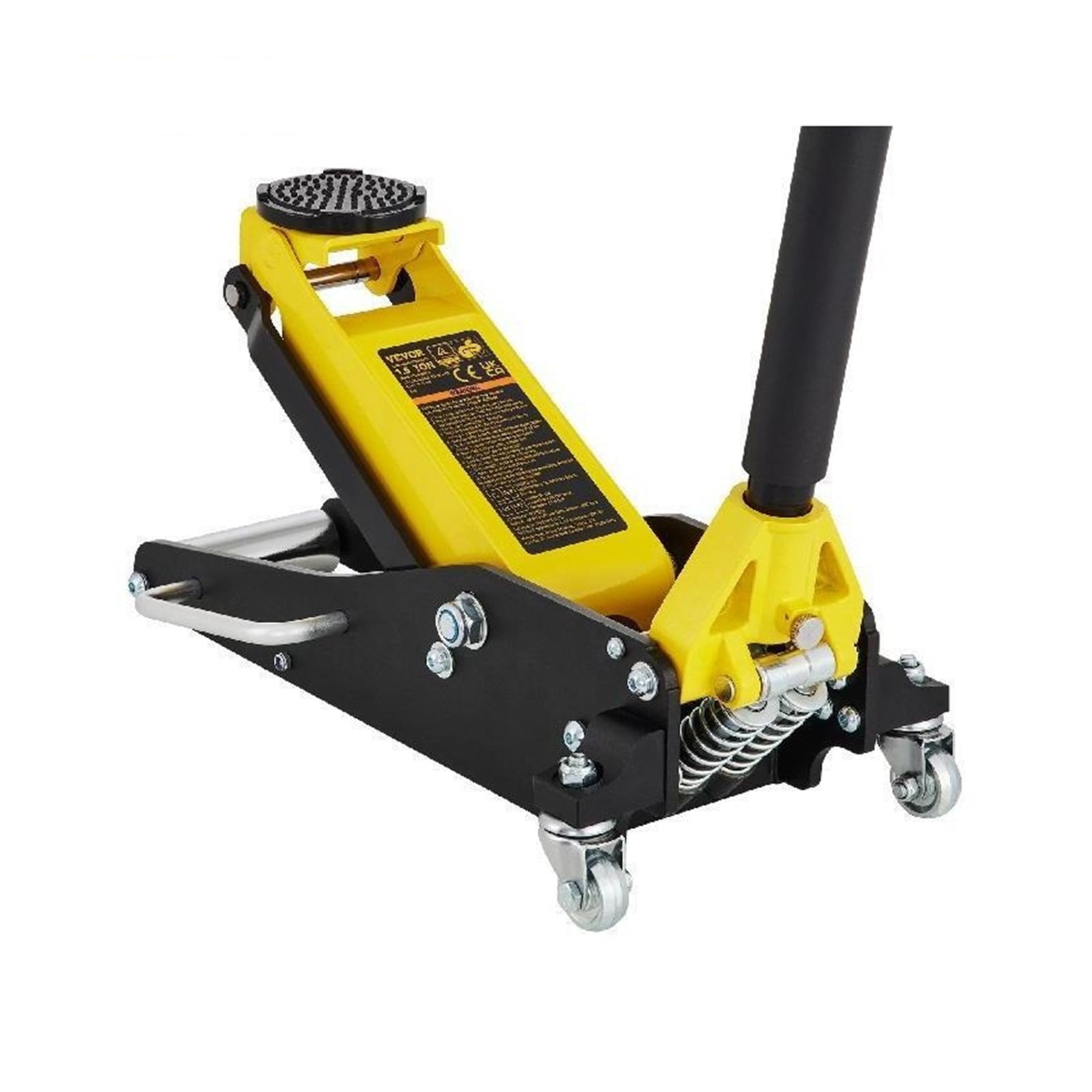 Car Jack 1.5-3 Ton Floor Jack Aluminum&Steel Racing Jack W/ Single ...