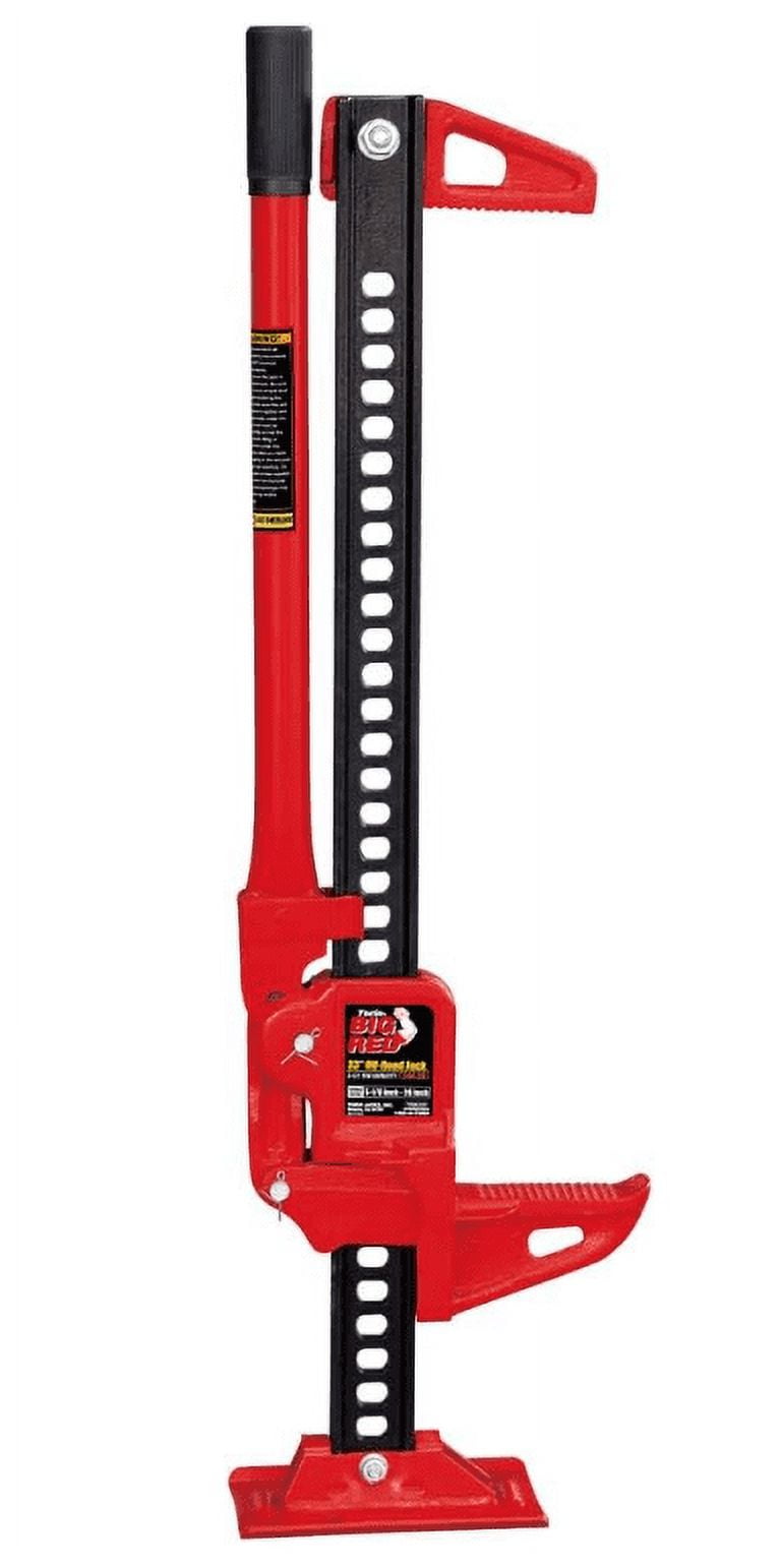 Car Jack,60" Ratcheting Off Road Utility Farm Jack,3 Ton (6000 Pound ...