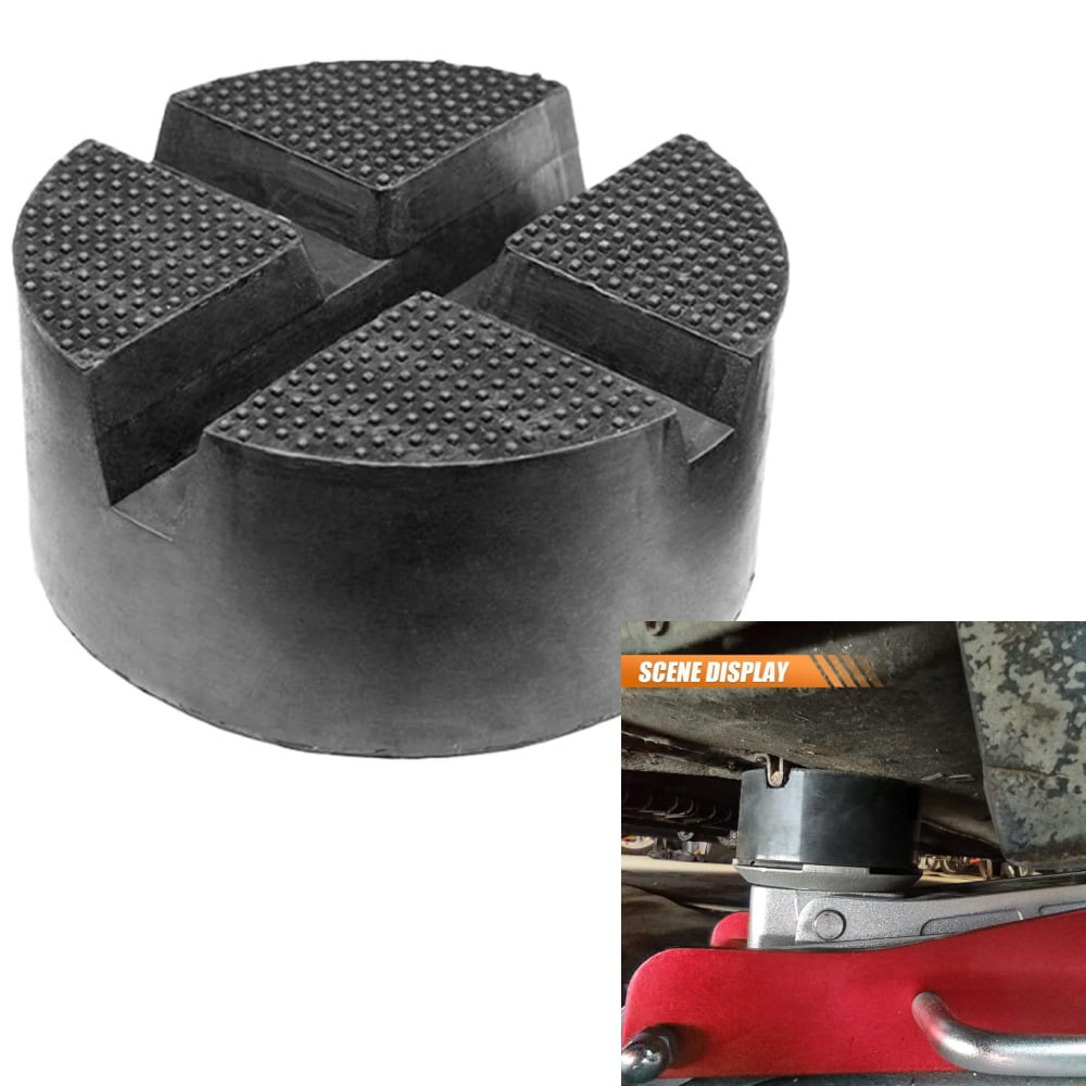 Car Jack Pads 3 Ton,Rubber Jack Pads (Slotted Pucks) Disk Frame Rail ...