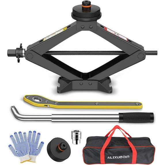 Car Jack for , 2.5 Ton Scissor Kit Model Y 3/S/X, Tire Changing with 2 ...
