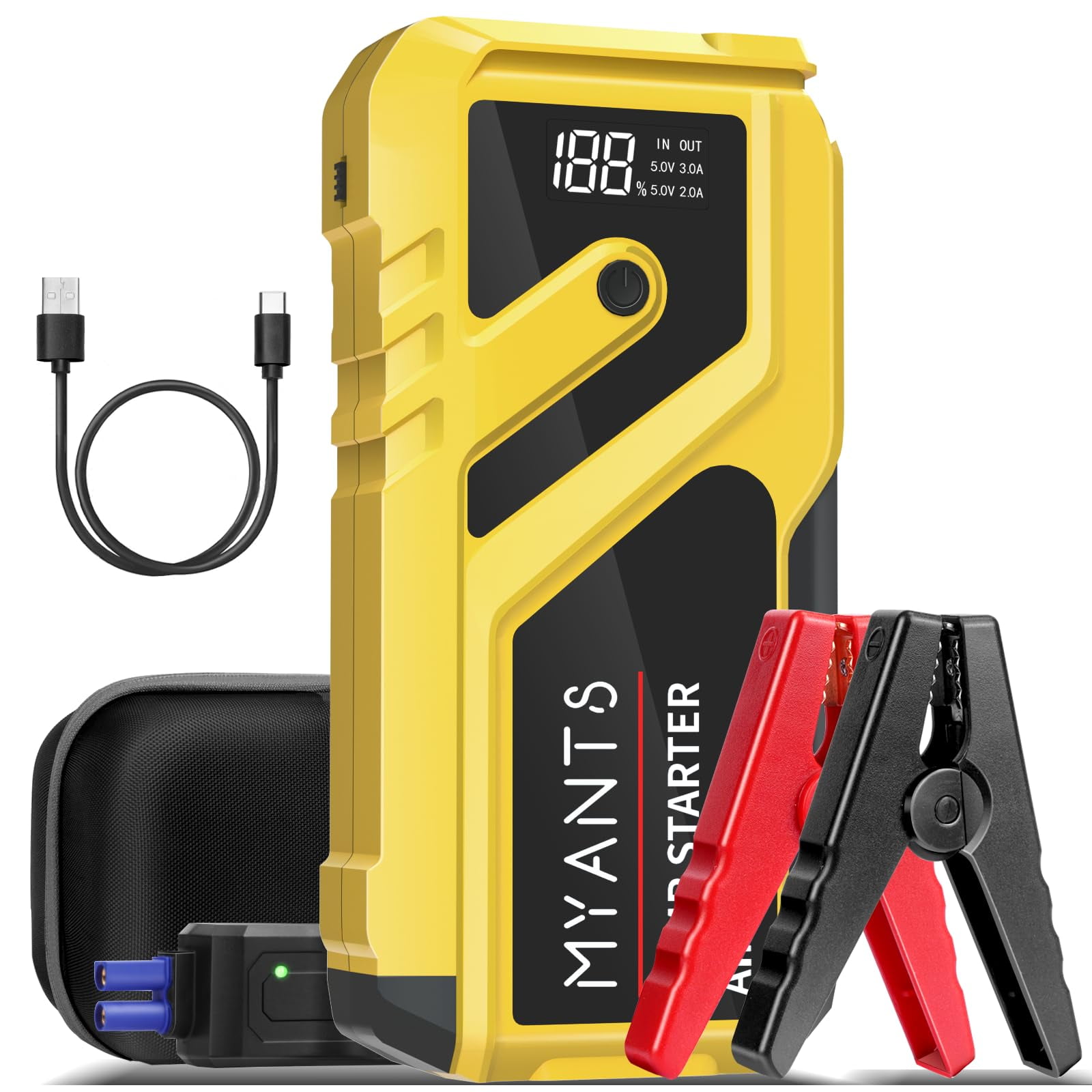 Car Jump Starter Car Jump Starter, Battery Jumper(8L Gas/5L Diesel ...