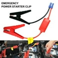 Car Jump Starter Connector Cable Battery Alligator Clamp Clip 12V ...