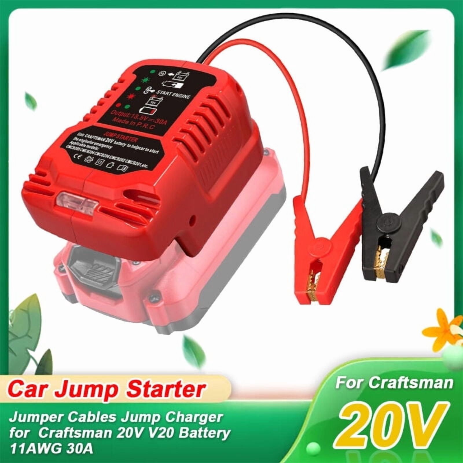 Jump Start Car With 20v Battery