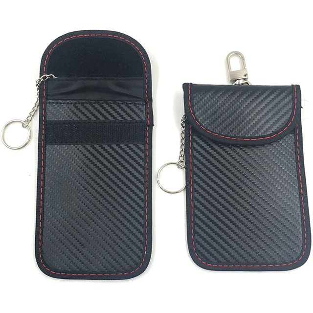 Car Key Bag 2 Pack Bag Premium Key Bag Protector for Key Fob Protection ...