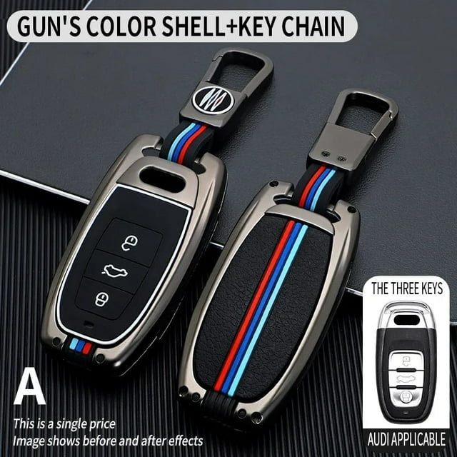 Car Key Case Cover Key Bag For Audi a1 a3 8v a4 b8 b9 a6 a5 c7 q3 q5 q7 ...