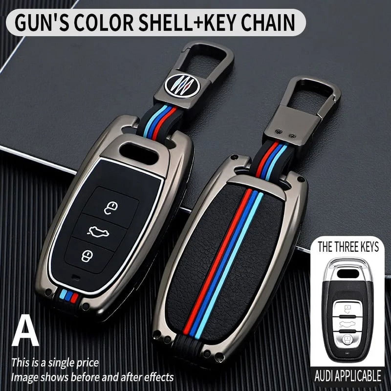 Car Key Case Cover Key Bag For Audi a1 a3 8v a4 b8 b9 a6 a5 c7 q3 q5 q7 ...