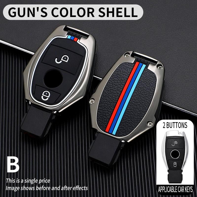 Car Key Case Cover Key Bag For Mercedes Benz A B C S Class AMG GLA CLA ...