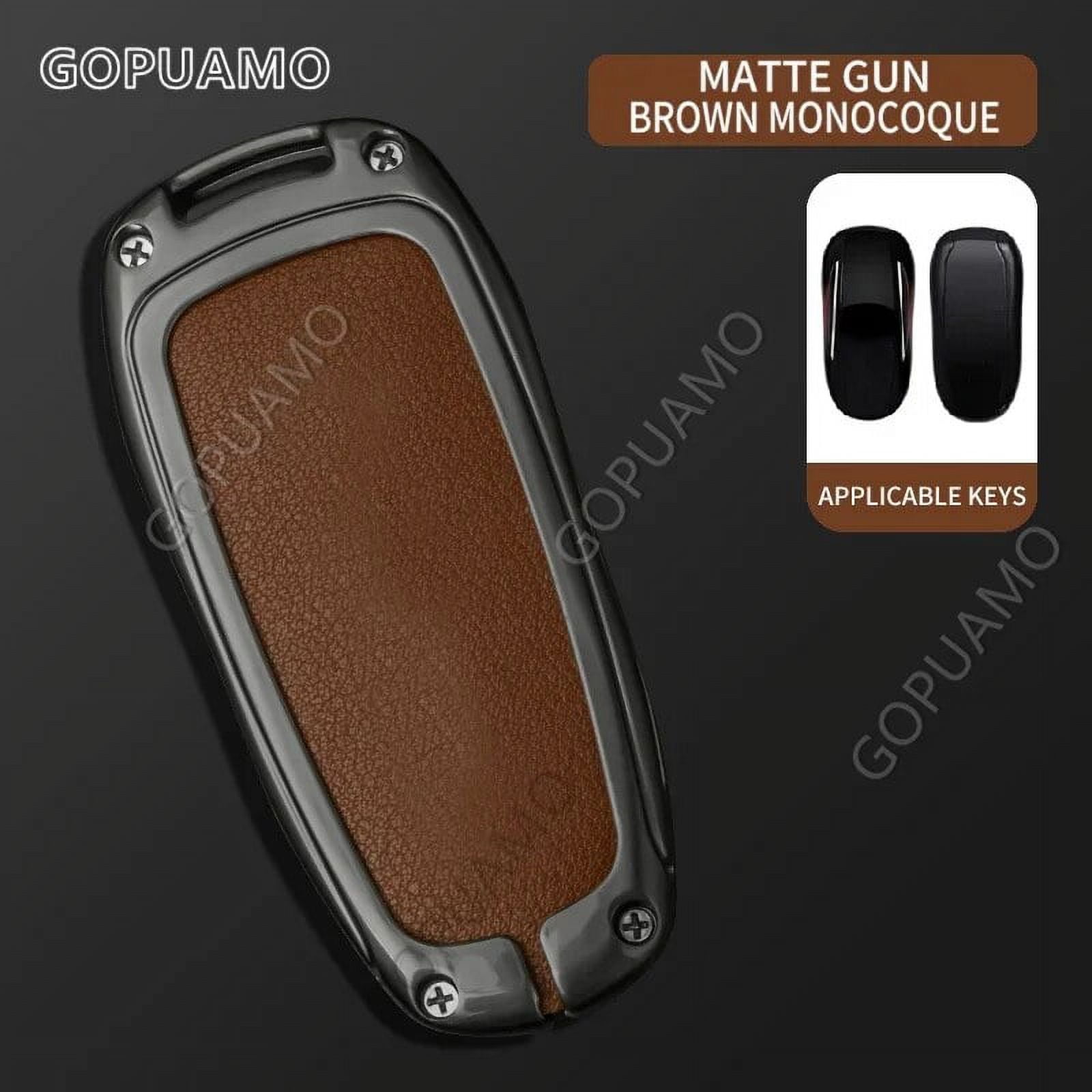 Car Key Case For Tesla B key case Model 3 Y X Metal Keys Cover Holder ...