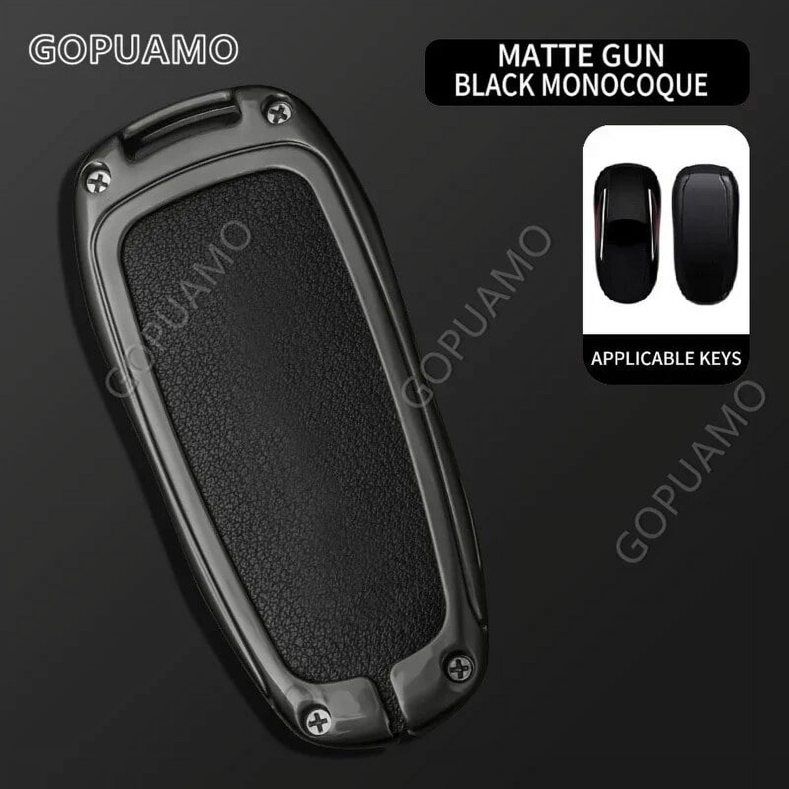 Car Key Case For Tesla B key case Model 3 Y X Metal Keys Cover Holder ...