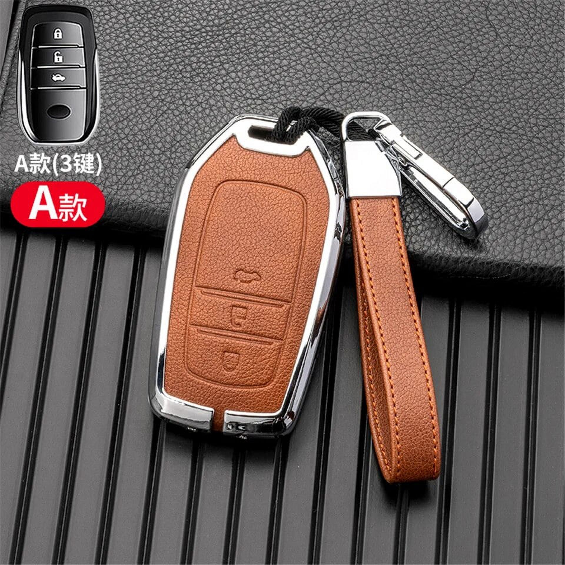 Car Key Case For Toyota key cover for Chr Rav4 Auris Avensis Prius Aygo ...