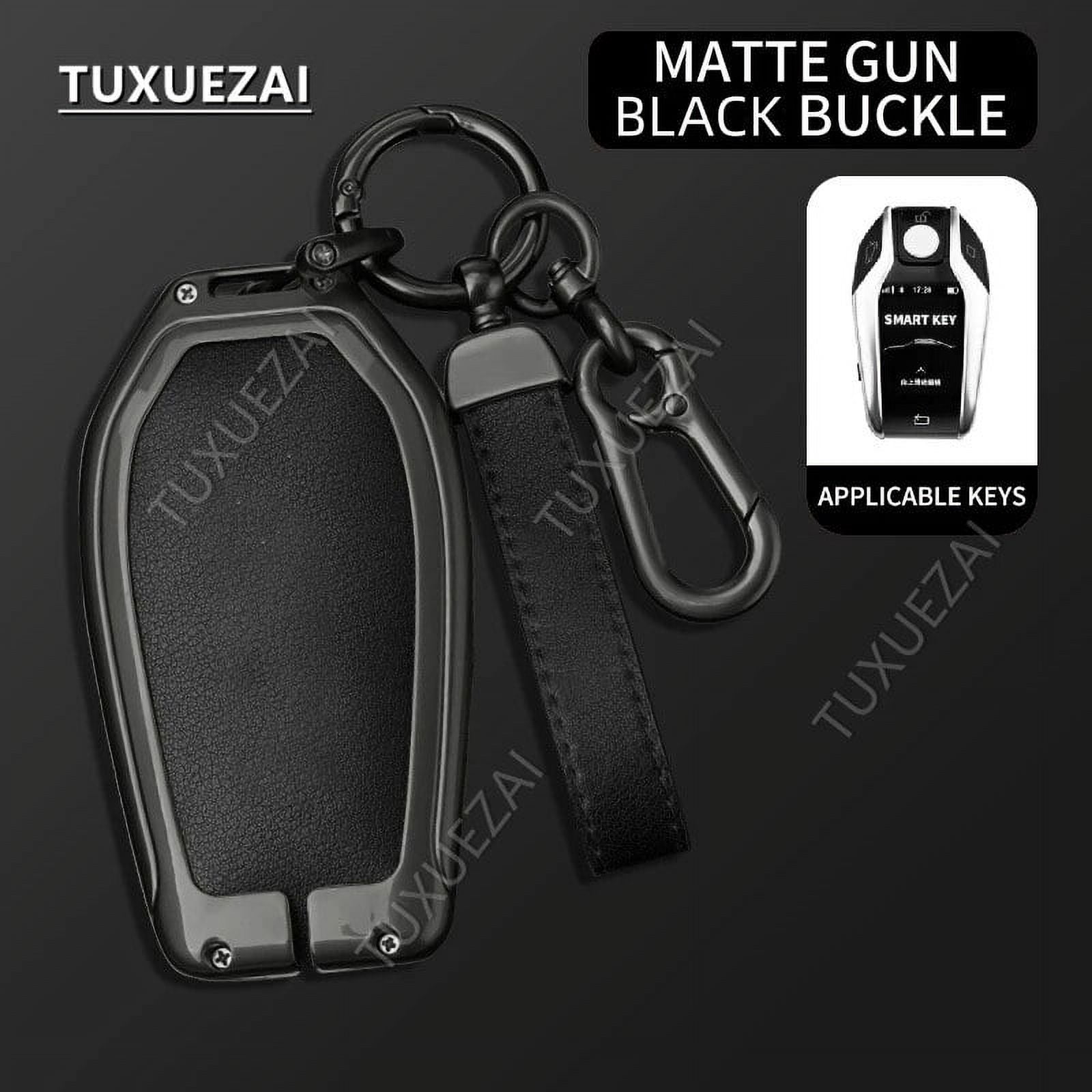 Car Key Case Keyring For BMW C-Type X5 X3 X6 X7 530LE 7 Series 730li ...