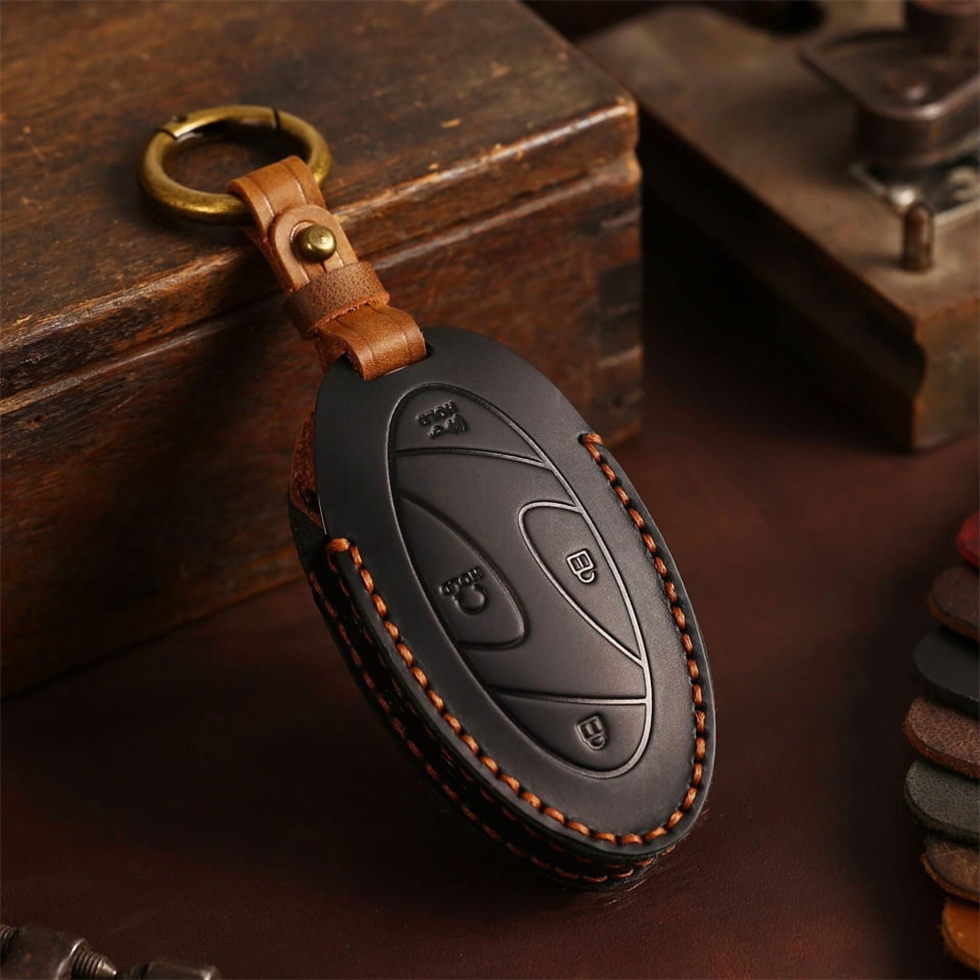 Car Key Case for Hyundai Grandeur GN7 2023 Kona Ev 2023 Leather Car ...