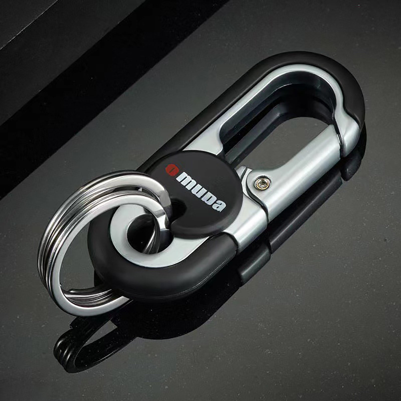 Car Key Chain Men and Women Waist Hanging Stainless Steel Key Ring Key ...
