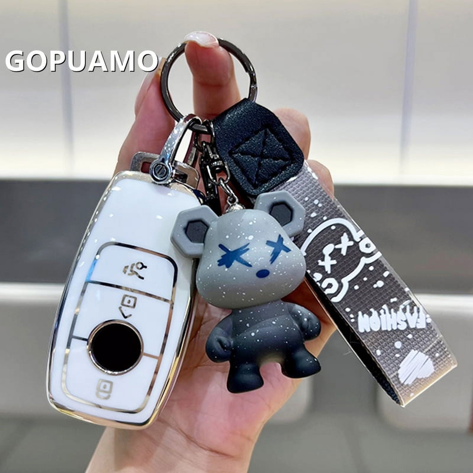 Car Key Cover Case Fob for Mercedes Benz W207 A C E S G GLS Class W177 ...