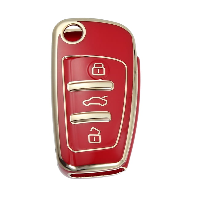 Car Key Fob Cover 3 Button Remote Key Fob Case TPU Button Full ...