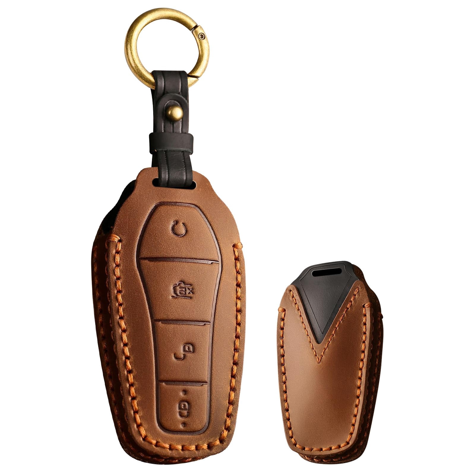 Car Key Fob Cover Fit for BYD Han Ev Tang Dm Qin PLUS Song Pro MAX Yuan ...