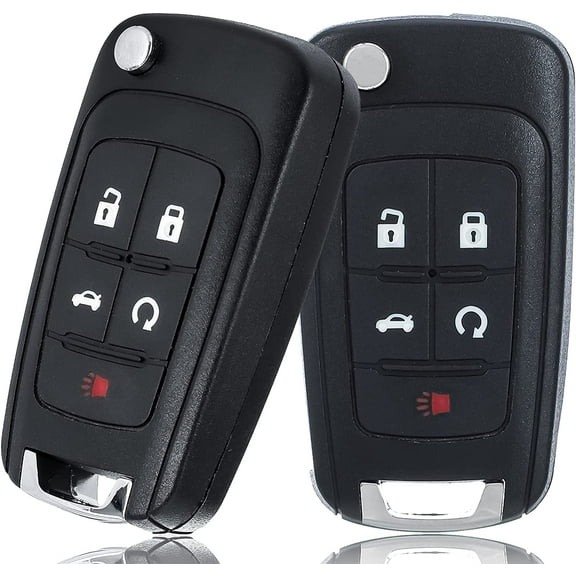 KeylessOption Keyless Entry Remote Fob Uncut Car Ignition Key For Ford ...
