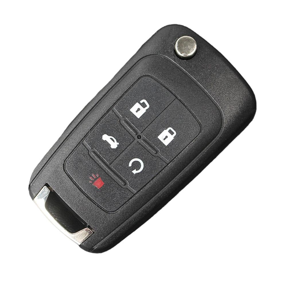 Car Key Fob with 5 Buttons for Lock/Unlock/Remote Engine Start/Trunk ...