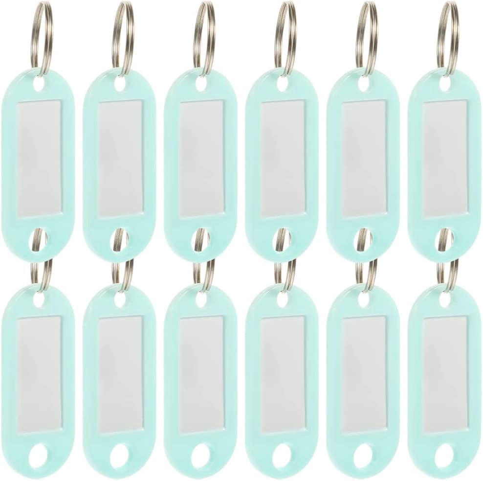 Car Key Holder 30pcs Key Tags Plastic Key Ring Tags with Labels Keys ...