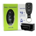 Car Key Programmer & Key Fob,Remote Keyless Entry Replacement 313.8Mhz ...