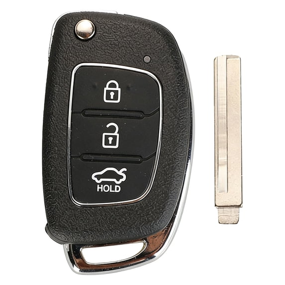 Car Key Shell Set Including Precisions Cut Key Blade Case Flipping ...