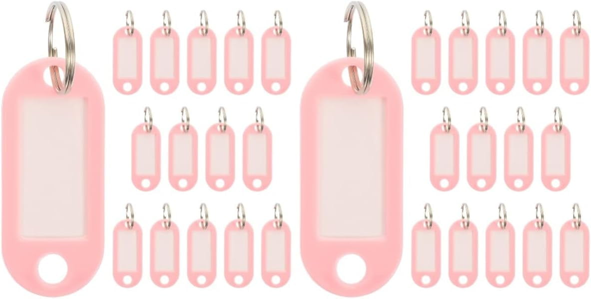 Car Keys 30 pcs Luggage Tags Key Label Tags Pendants Key Classification ...