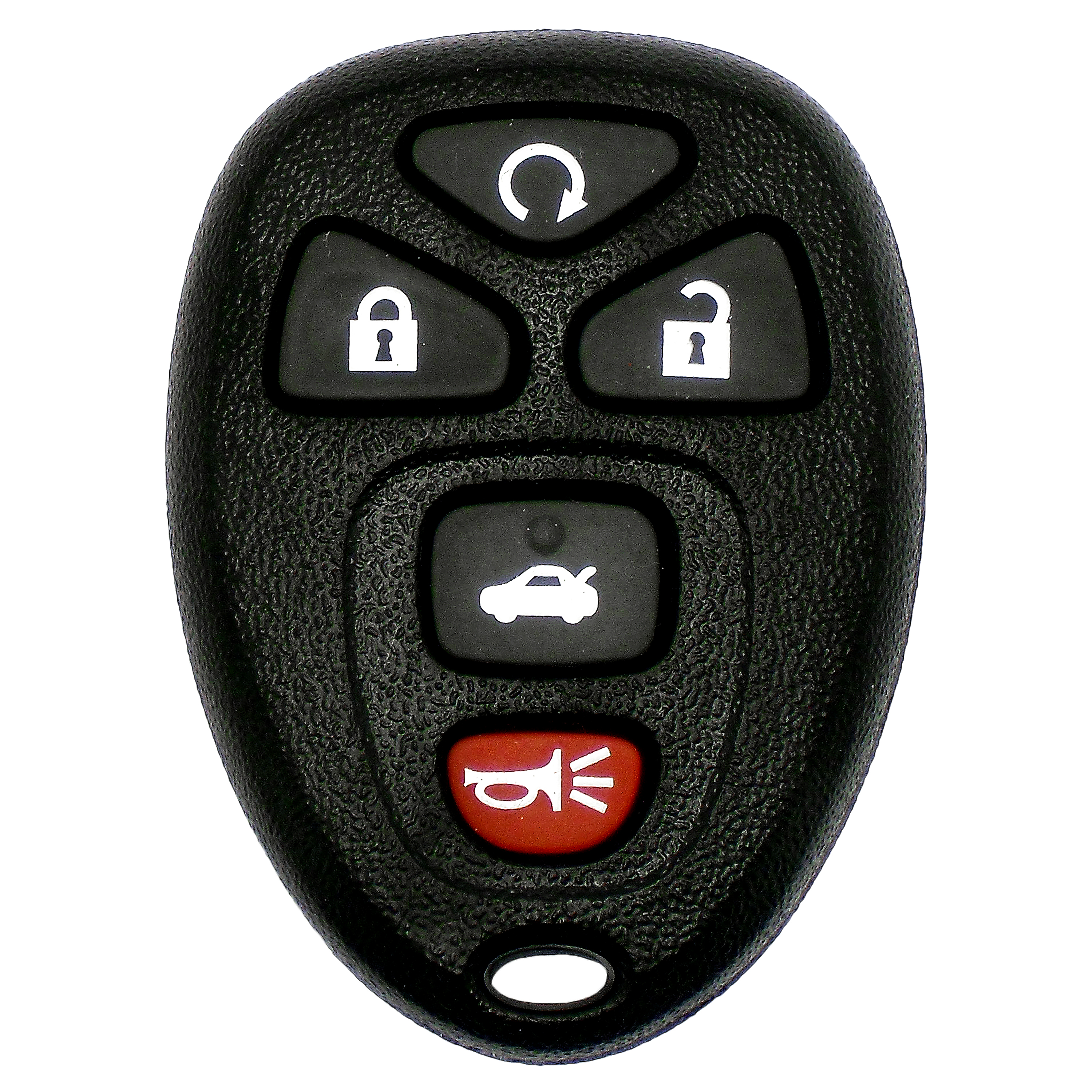 Car Keys Express Car Remote Replacement Case - GM 5 Button Black Shell ...
