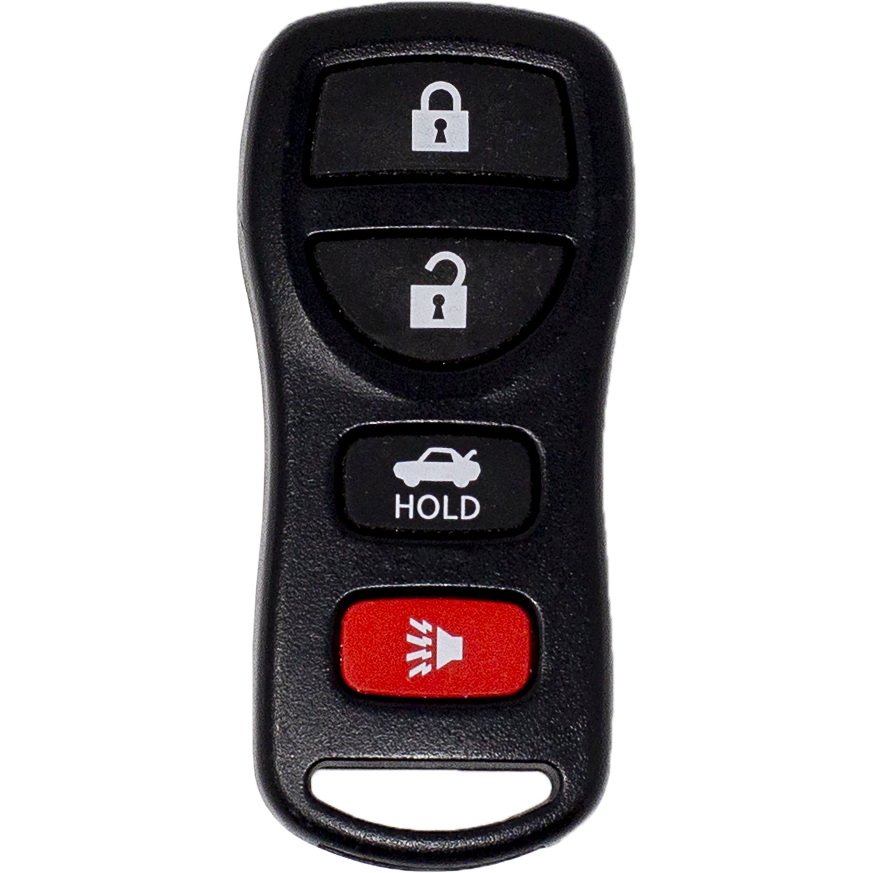 Car Keys Express Car Remote Replacement Case - Nissan 4 Button Black ...