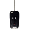 Car Keys Express GM Simple Key – 3-Button Flip Remote Fob - Walmart.com