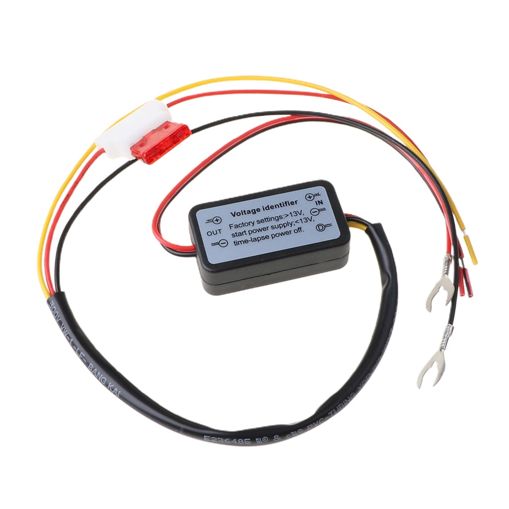 Car LED Daytime Running Light Harness DRL ControlL ON/OFF Automatic ...