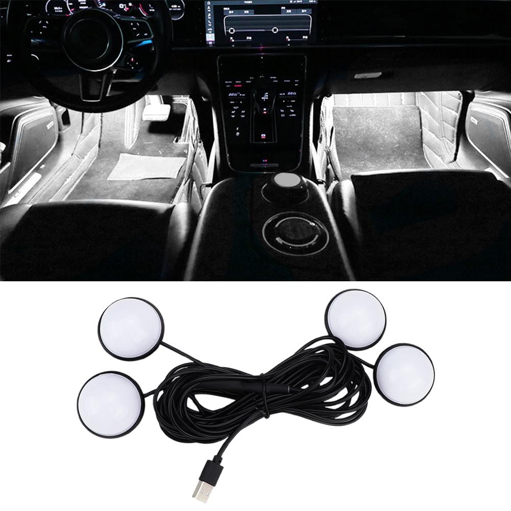 Car LED Interior Strip Light,USB Neon Wire Lights,Automobile ambient ...