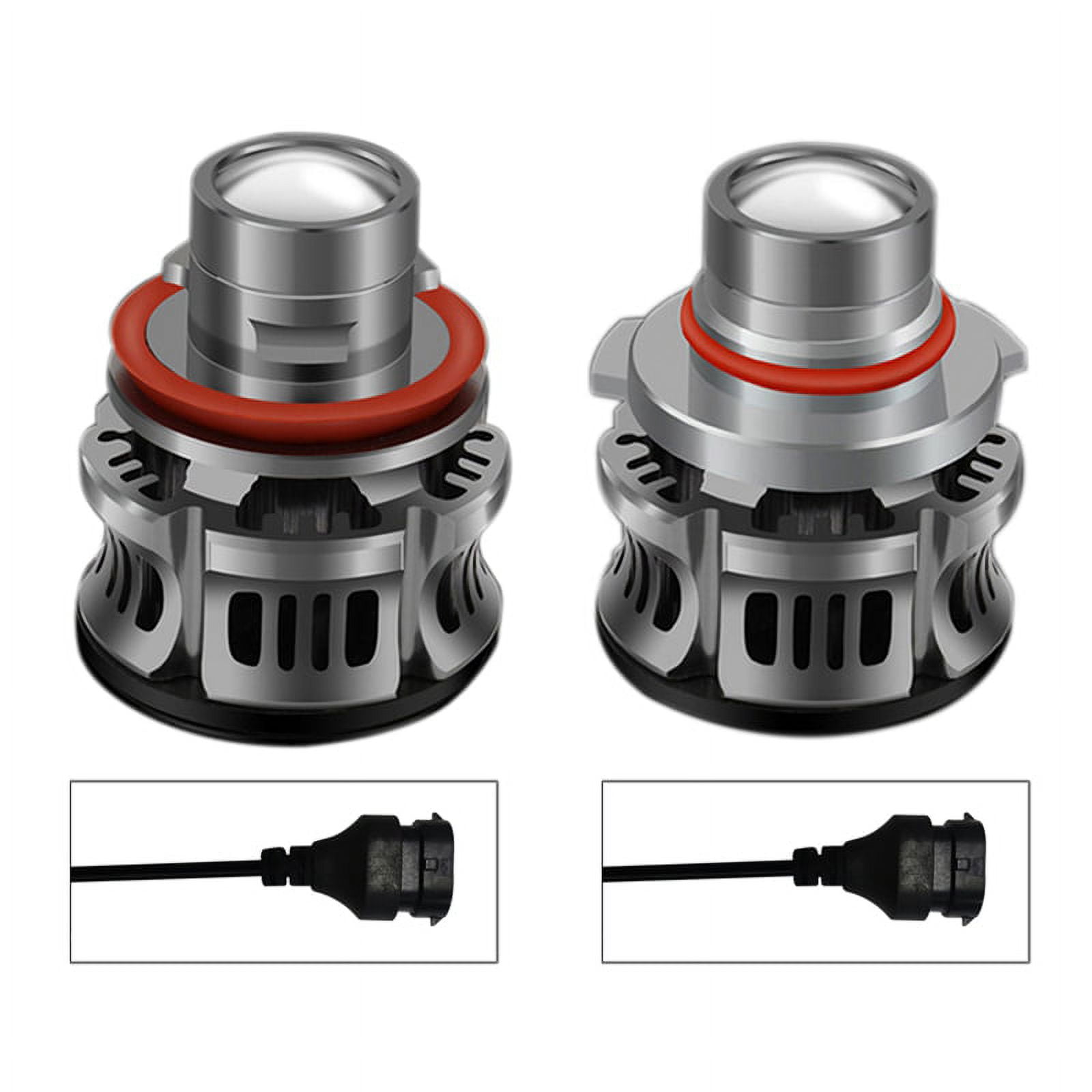 Car LED Lens Headlight H11 Headlight Bulb Car LED Headlight Projector ...